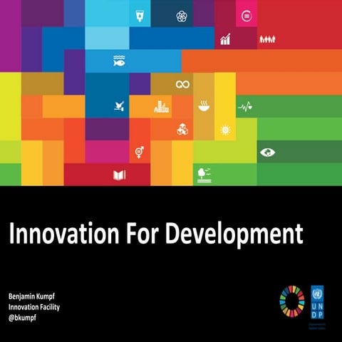 Getting Started with Innovation- Innovation for Development | PPTX