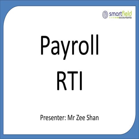 Payroll RTI Leicester | PPTX