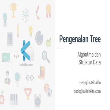 Algoritma dan Struktur Data - Pohon | PDF