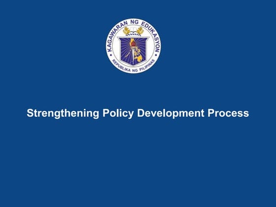 APPLICATION OF Learning and Development Policies | PPTX | Educational ...