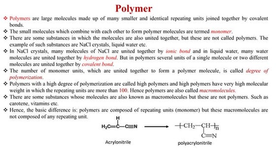 POLYMERS | PPTX