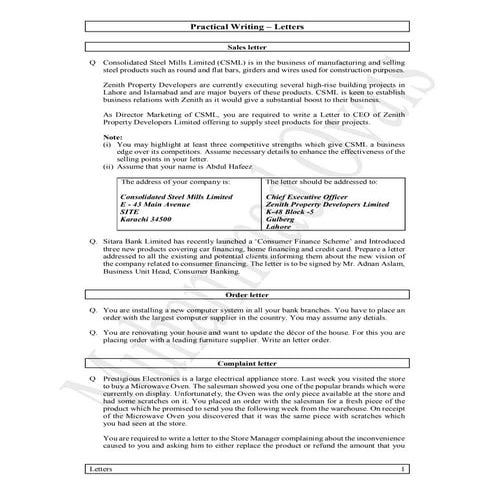 01 practical writing all letters | PDF