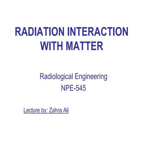 Radiation Interaction.pdf