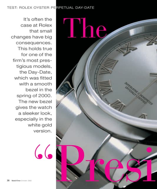 Rolex Science: Reference Code (1) | PDF