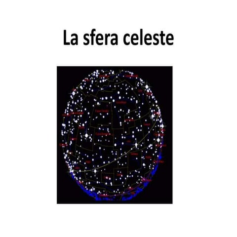01 sfera celeste | PPTX