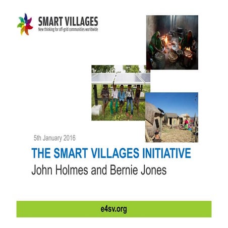 Cambridge | Jan-16 | The Smart Villages Initiative | PDF