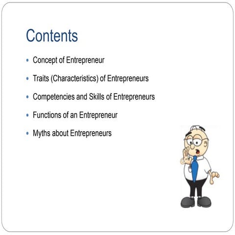 The Entrepreneur | PPTX | Startups | Business