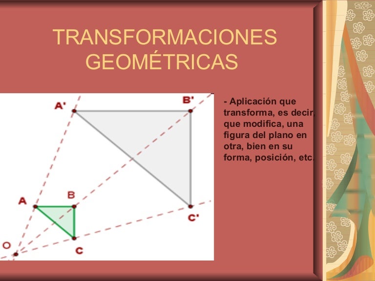 01 Transformaciones GeoméTricas