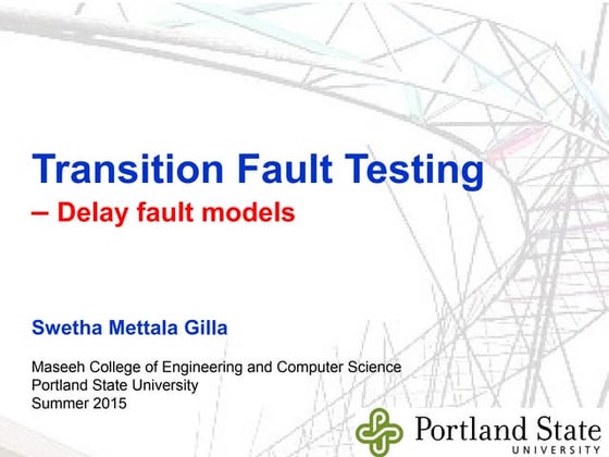 Loc Los And Loes At Speed Testing Methodologies For Automatic Test Pattern Generation Using