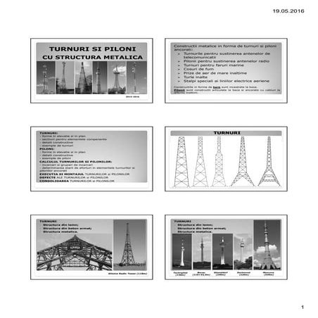 01 turnuri si piloni | PDF
