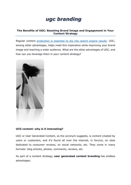 User-Generated Communication (UGC) Explained: Examples, Benefits ...