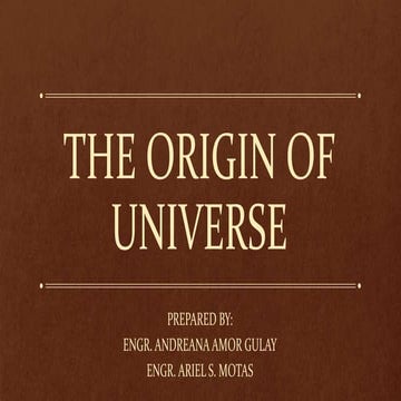 01 universe and-planet-earth | PPTX