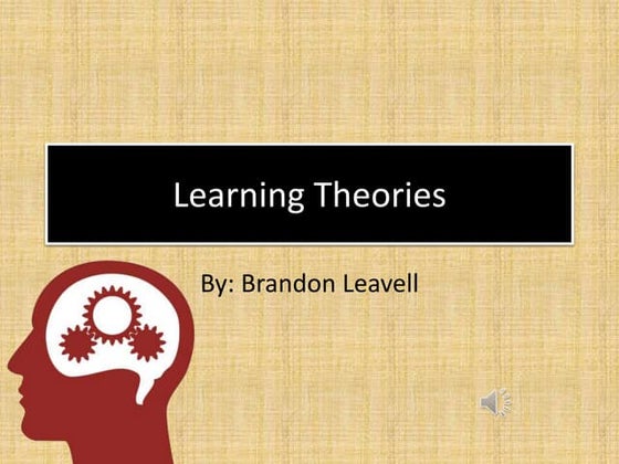Learning theories | PPT