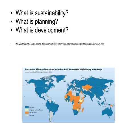 01 What is sustainable planning and development | PPT