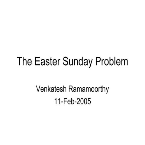 02 11 Easter Sunday | PPT