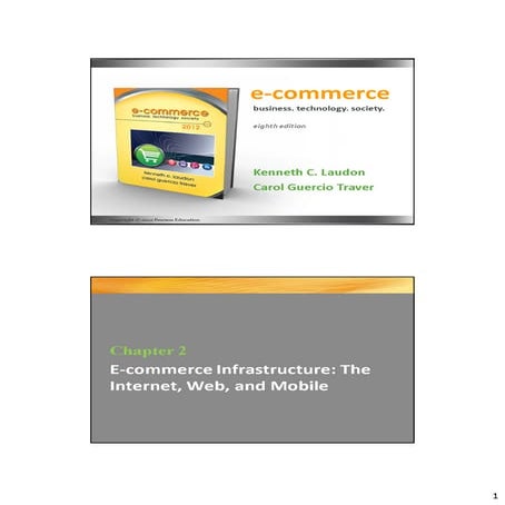 02 E-commerce Infrastructure: The Internet, Web, and Mobile slides | PDF