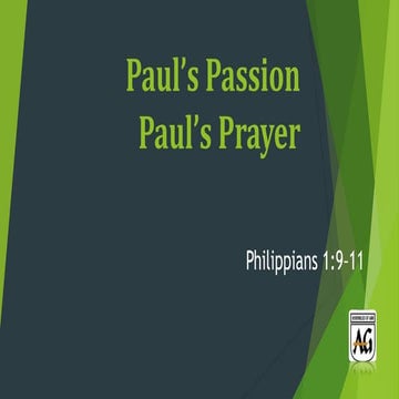 Paul's passion | PPTX