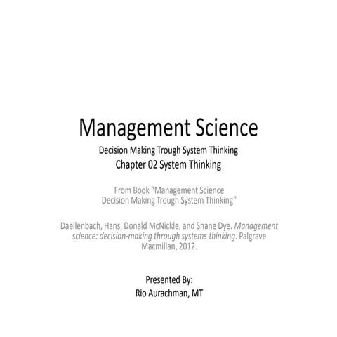 02.system thingking | PPT