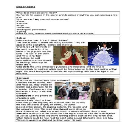 Mise En Scene Pdf