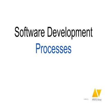 02.1 software development processes | PPT
