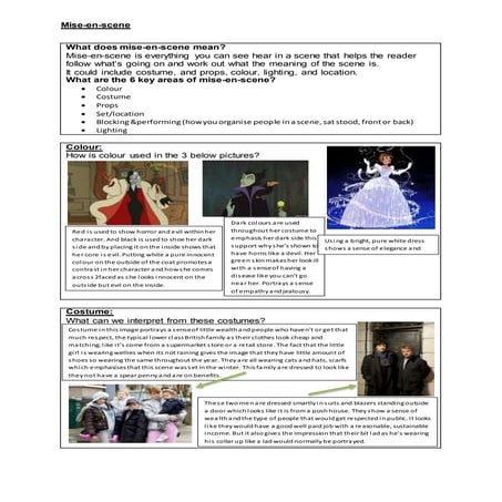02. mise en scene notes sheet | DOCX