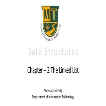 02. the linked lists | PPT