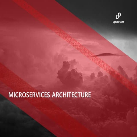 02.MICROSERVICES ARCHITECTURE | PPT