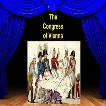 The Congress Of Vienna | PPTX