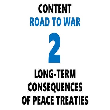 HISTORY IGCSE CONTENT - 20TH CENTURY OPTION - THE ROAD TO WW2: LONG ...