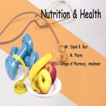 02. nutrition & health | PPTX