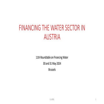 Financing the water sector in Austria.pdf
