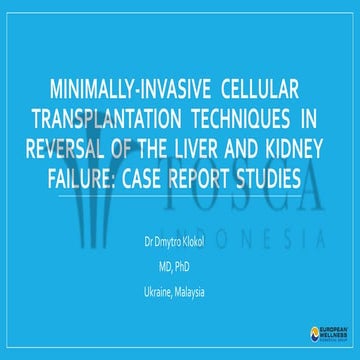 02. Minimally-invasive cellular transplantation techniques in reversal ...