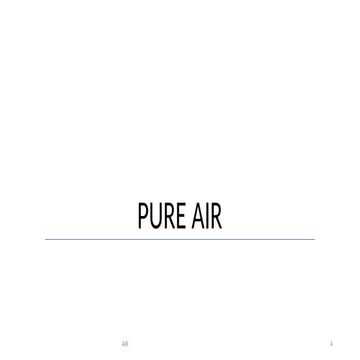 SCIENTIFICALLY PROVEN HEALTH BENEFITS OF PURE AIR.pptx