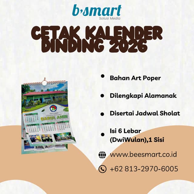 Percetakan Kalender Termurah Pekan Baru. | PDF