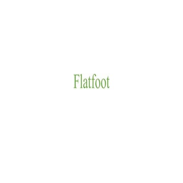 Pes planus / Flat Foot | PPTX