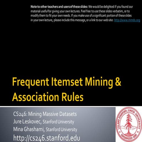 Frequent Itemset Minning and Association Rules | PDF