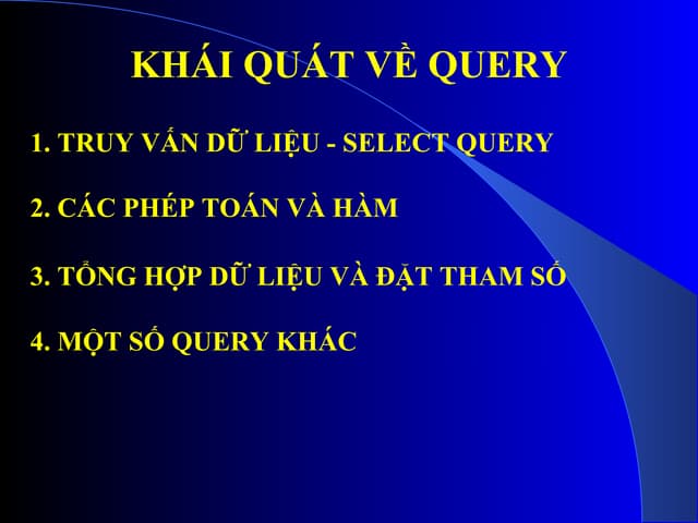 Baigiangphanquery | PDF