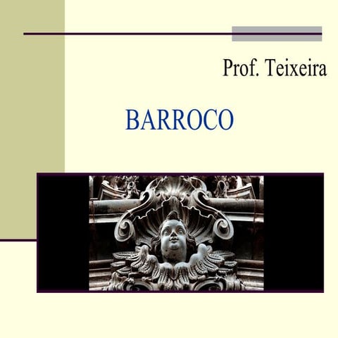 Características do barroco | DOCX
