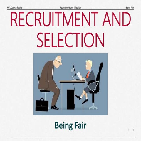 Being Fair | PPTX