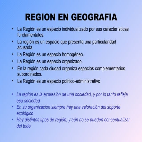 02 Clase Region | PPT