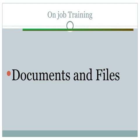 02 - Documents and Files.ppt hjsghshhdg ys | PPT | Personal Taxes | Personal Finance