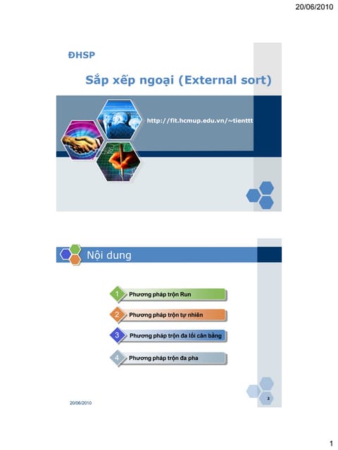 02 External Sort 2 Pdf