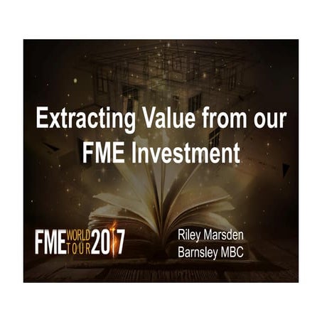 1Spatial: Leeds FME World Tour: Extracting value from our FME ...