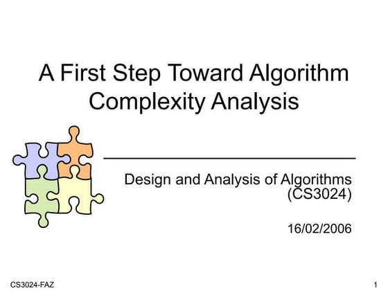 Unit 1 chapter 1 Design and Analysis of Algorithms | PPT