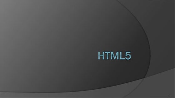 Presentasi konsep dasar html | PPTX