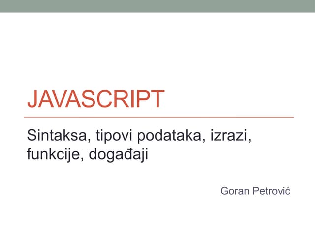 Dekadni, binarni, oktalni i heksadekadni brojevni sistem | PPTX