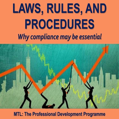 Laws, Rules, and Procedures | PPT