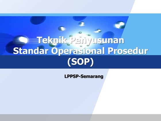 PPT PEMBUATAN STANDAR OPERASIONAL PROSEDUR.pptx