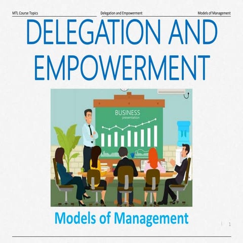 Models of Management | PPTX