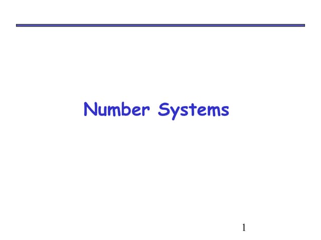 Number System | PPTX